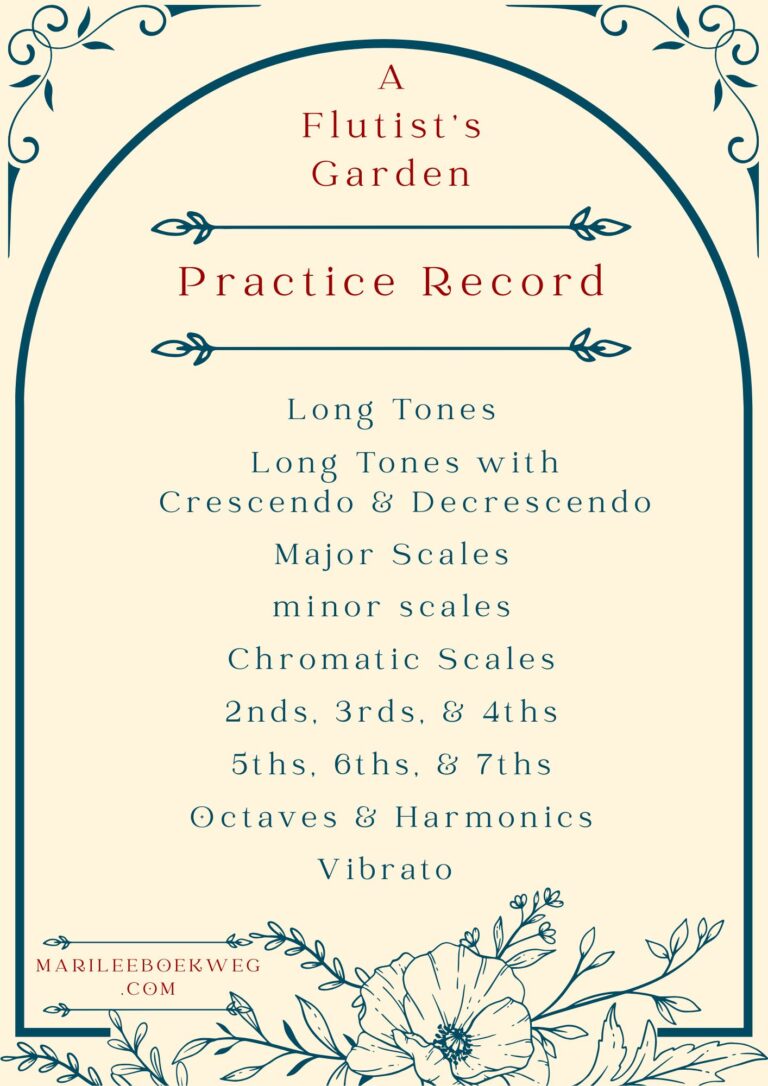 Flute Warm-Up Exercises For A Thorough Workout of All Three Octaves ...